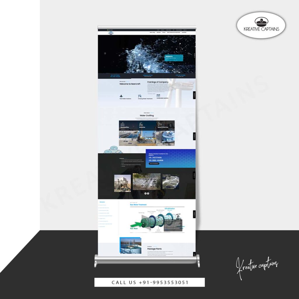 Standee Design – Kreative Captains