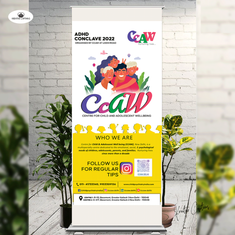 Standee Design – Kreative Captains