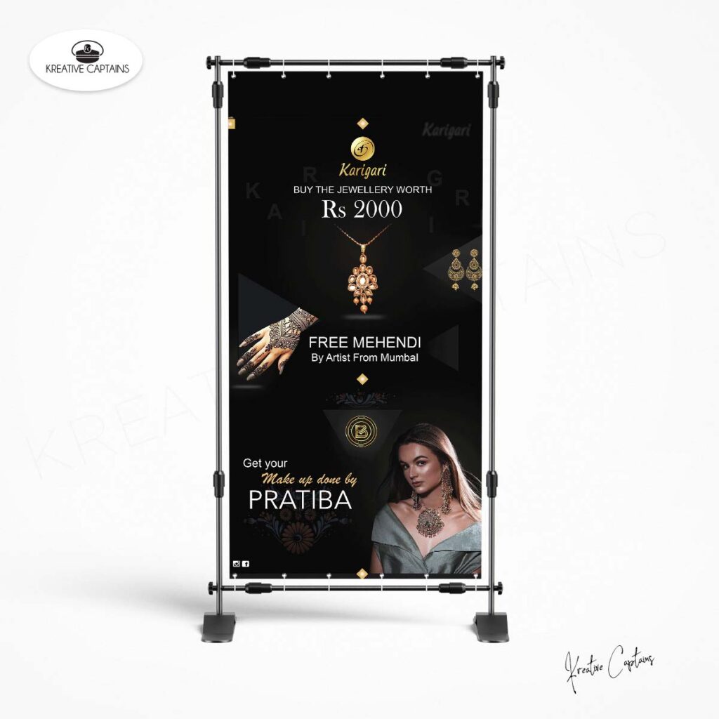 Standee Design – Kreative Captains