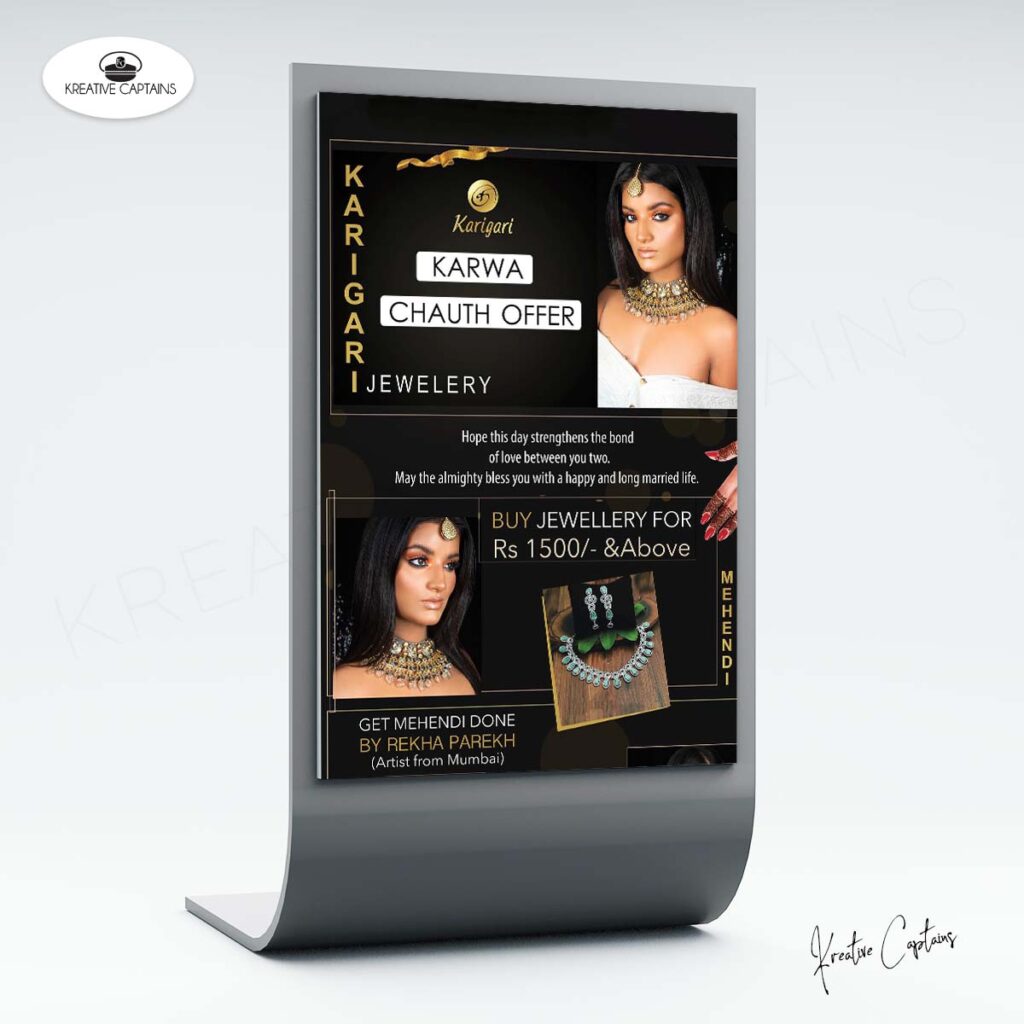 Standee Design – Kreative Captains