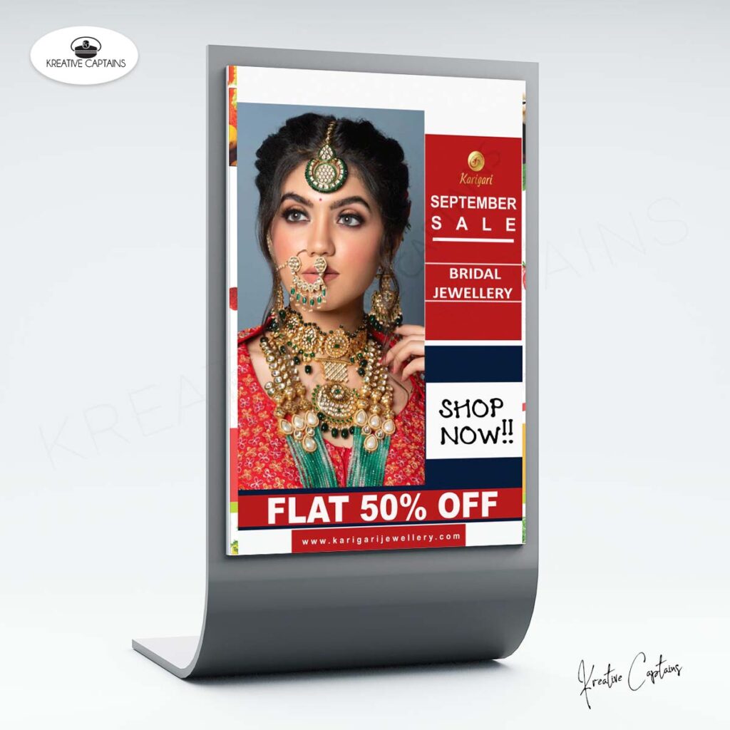 Standee Design – Kreative Captains