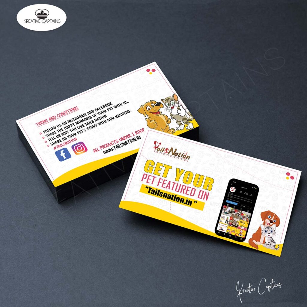 Visiting Card Design – Kreative Captains