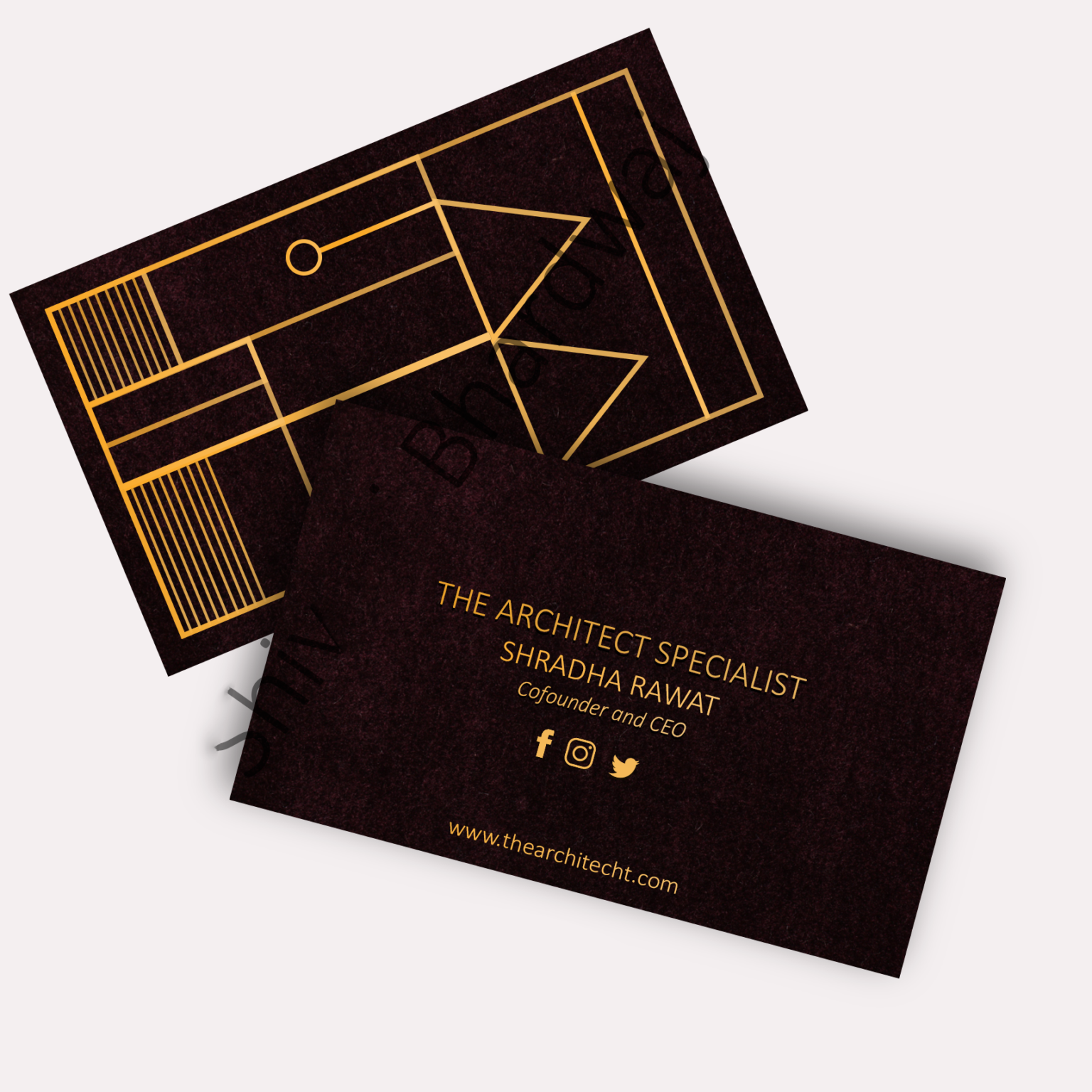 Visiting Card Design – Kreative Captains