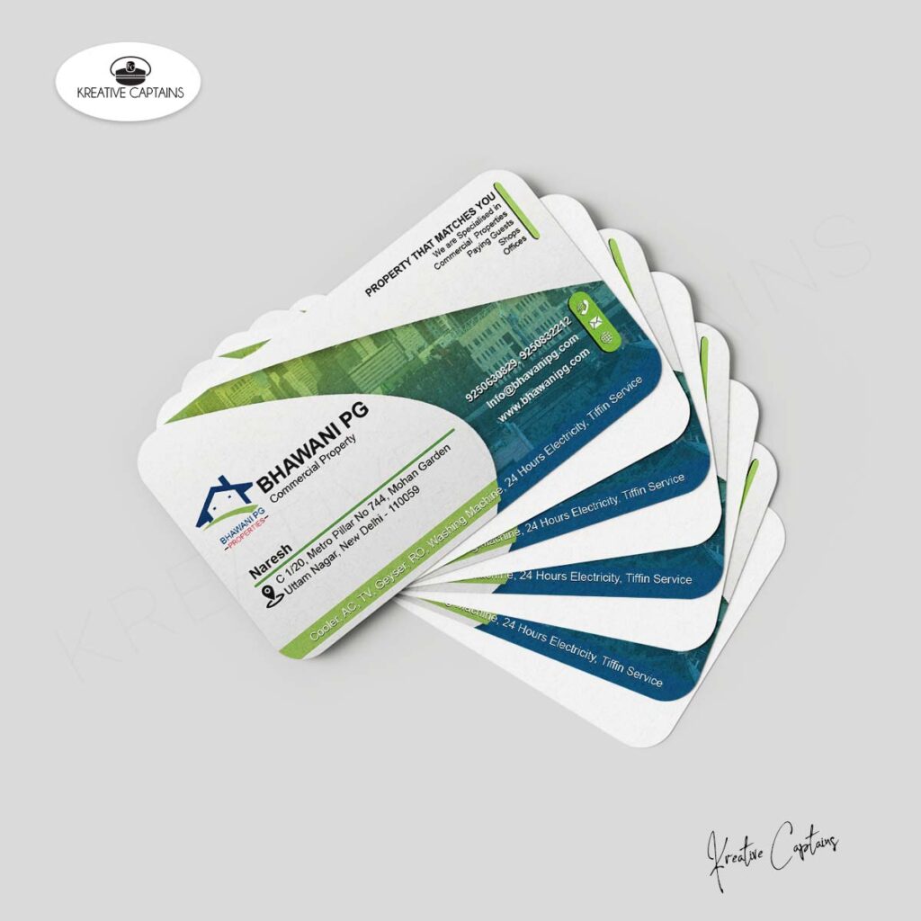 Visiting Card Design – Kreative Captains